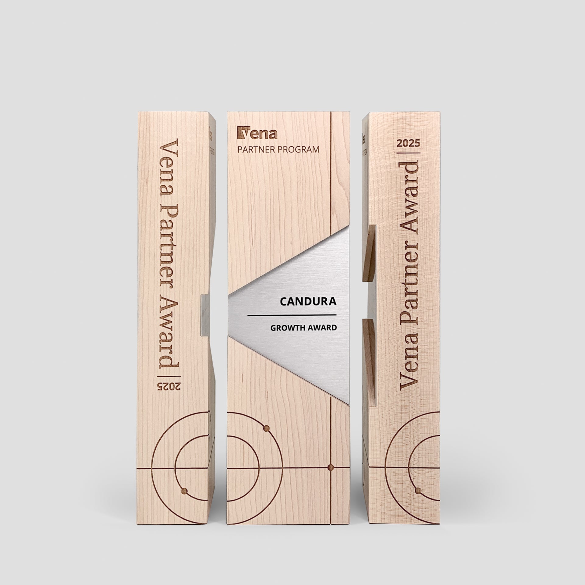 Figura Trapezium | Unique Recognition Award by Trophyology