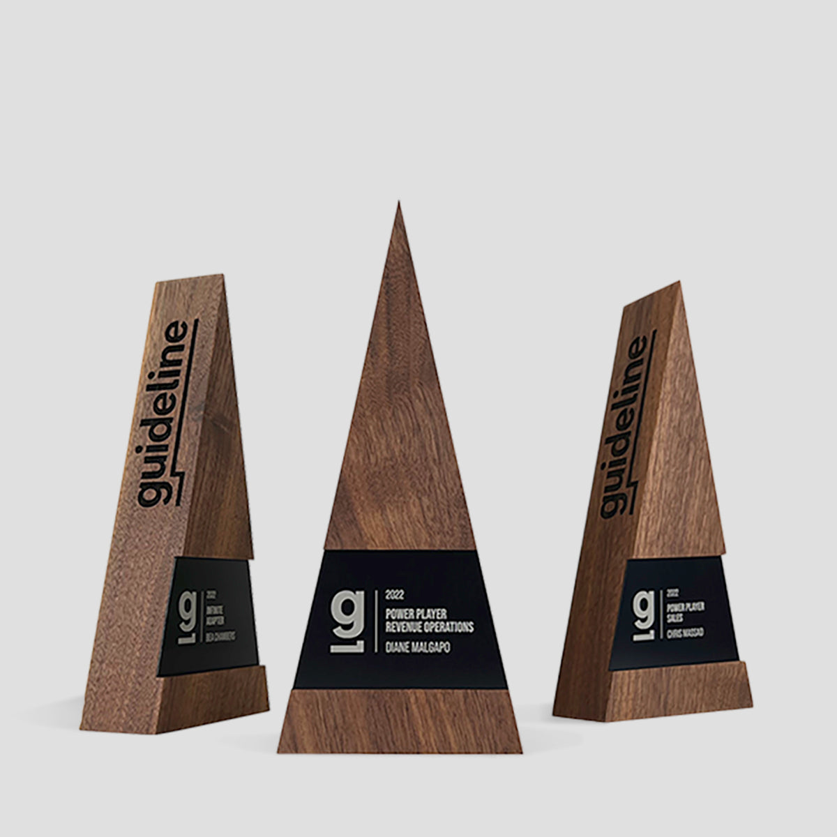 Figura Trigonum | Customized Triangle Trophy by Trophyology